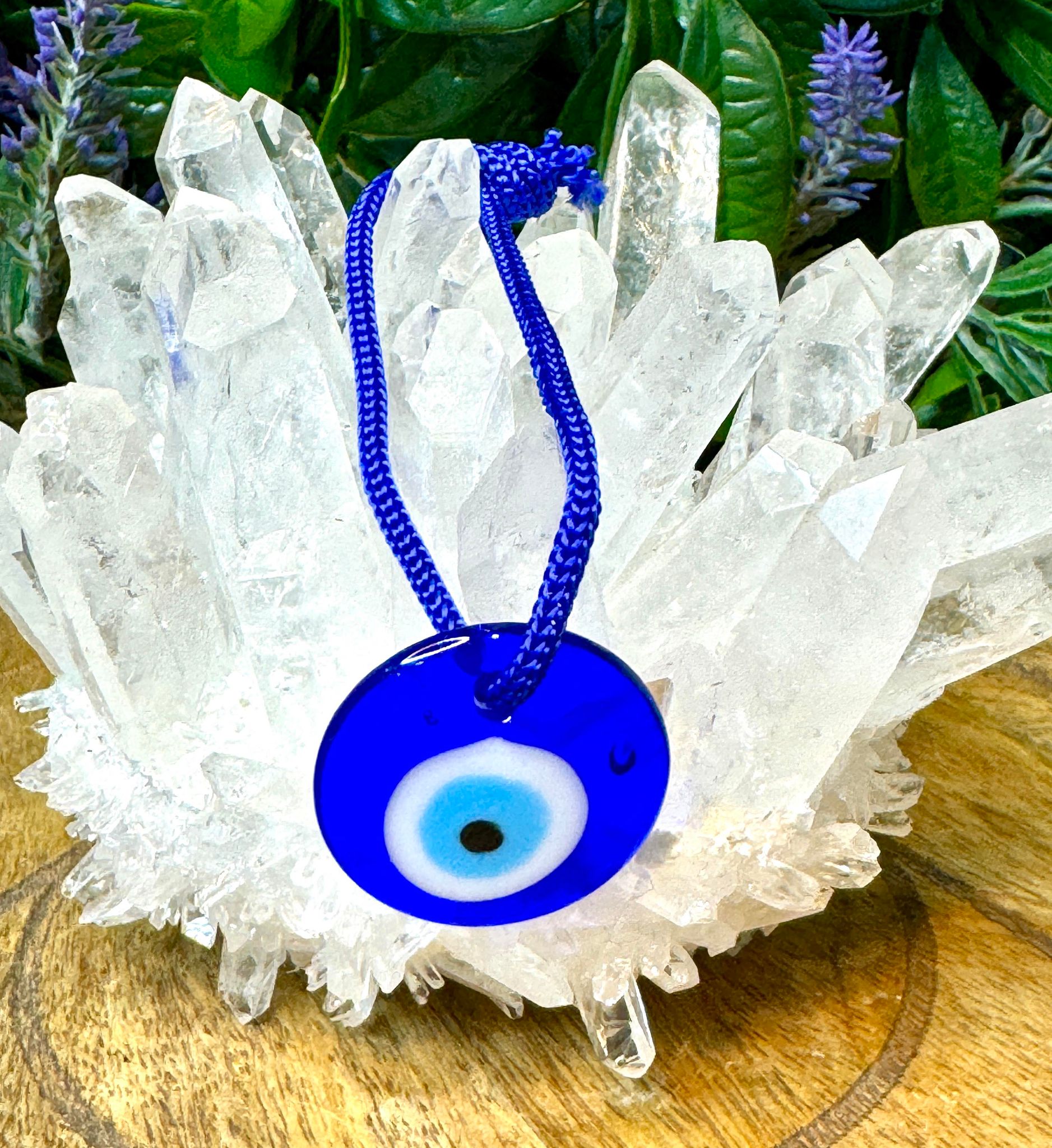 Evil Eye Bead Pendant – Natural Witch