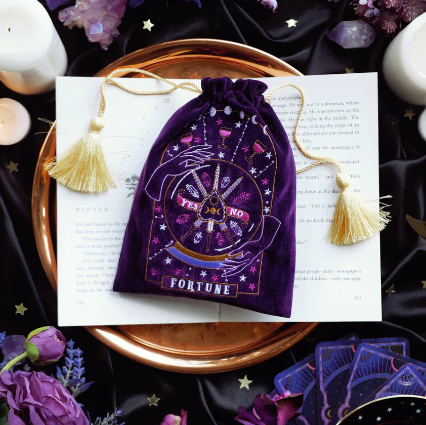Good Fortune Tarot Deck Pouch – Natural Witch