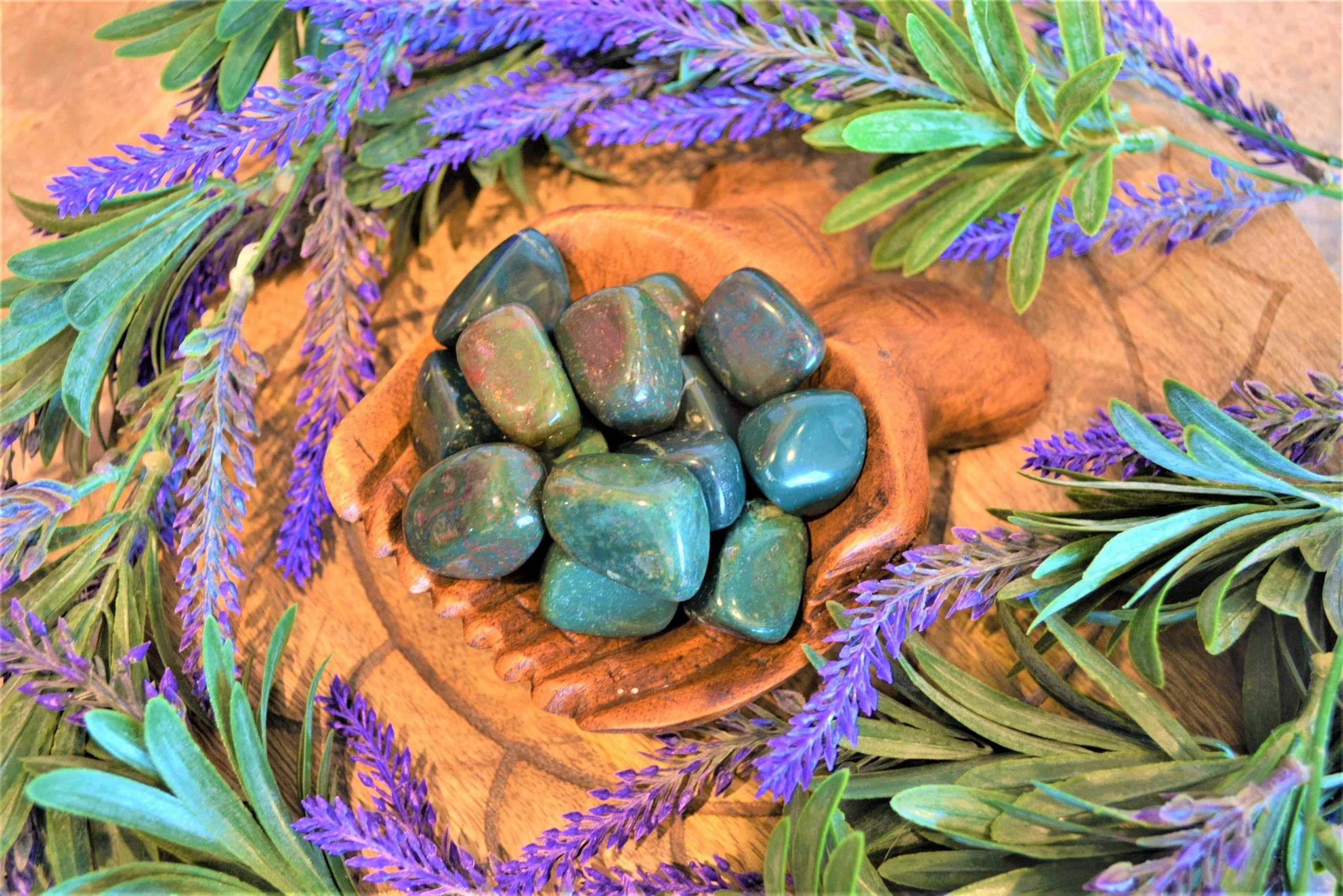 Bloodstone Tumbles – Natural Witch